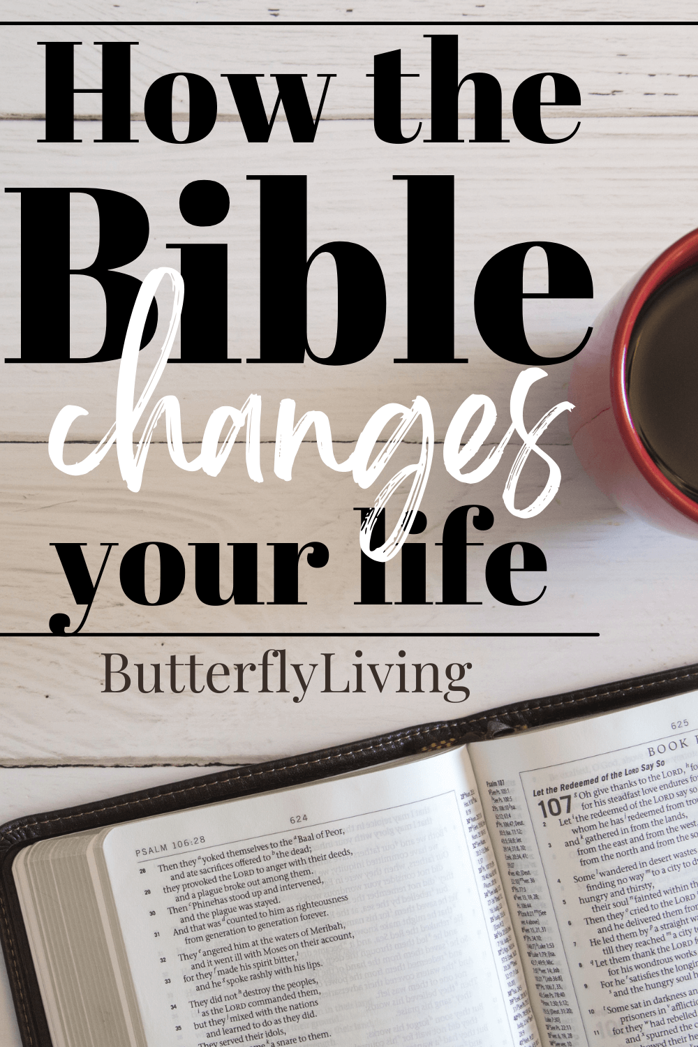 How the Bible Can Change Your Life and 4 Powerful Benefits of Reading It