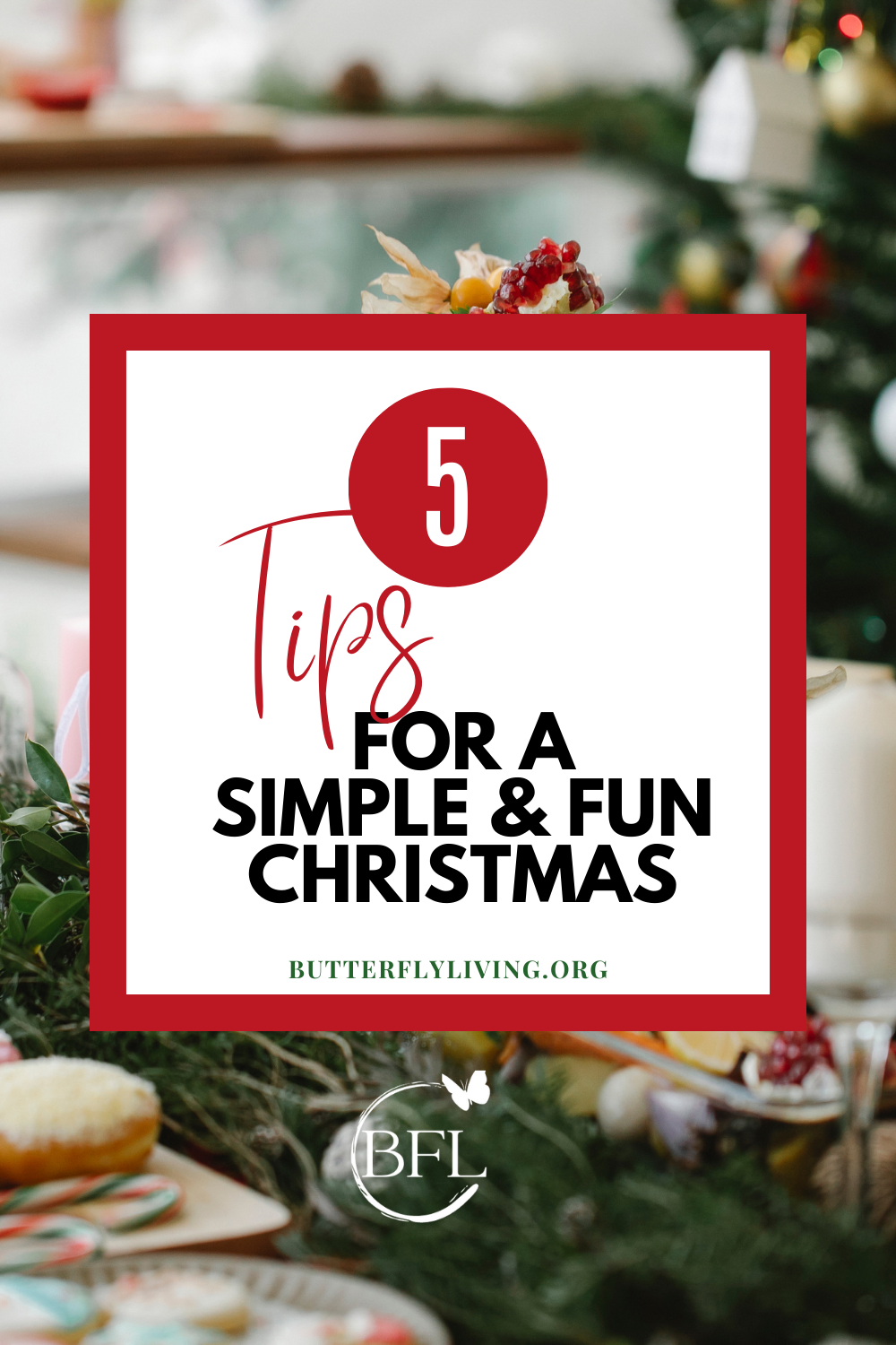 5 Fun Tips for a Simple Christmas Focused on Christ