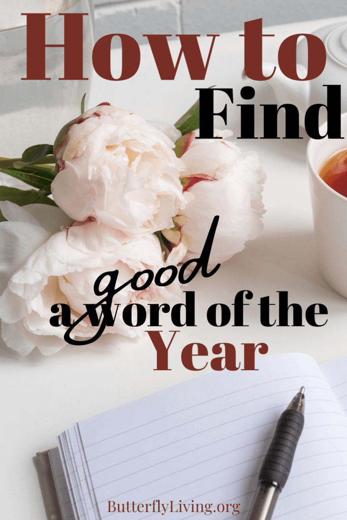 How to Choose a Word for the Year and Make a Creative Journal? 7 ...