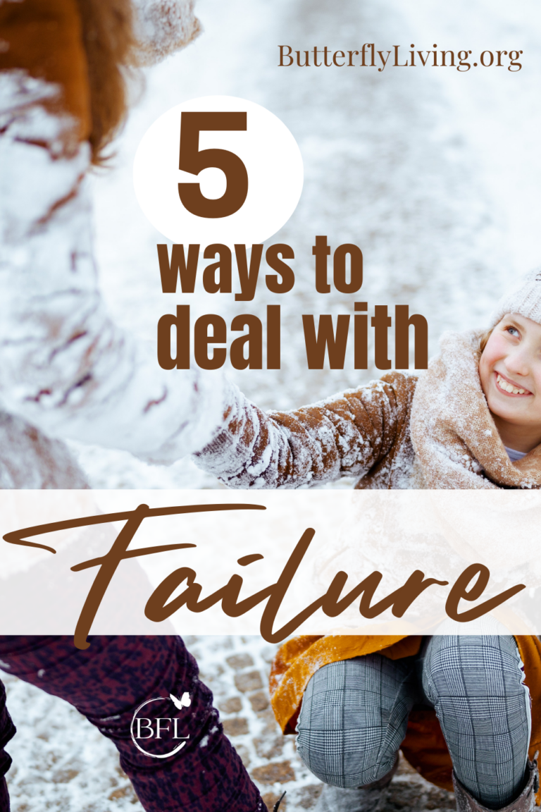 5 Inspiring Ways for Dealing with Failure and Trusting God